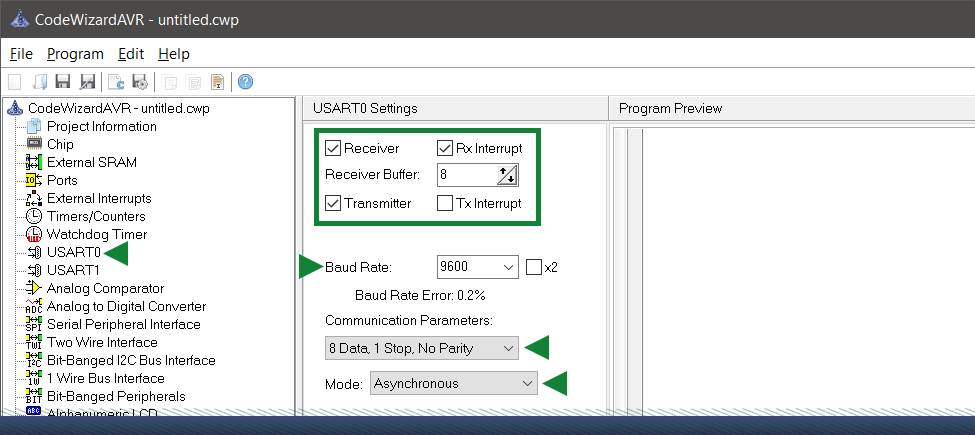 راه اندازی USART در AVR - یوبرد