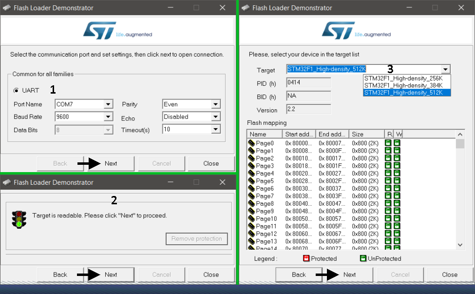 پروگرام کردن STM32 با JTAG و SWD و بوت لودر - یوبرد