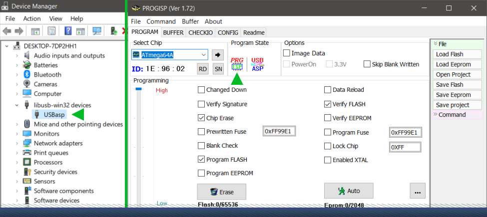نصب درایور USBasp، پروگرامر میکروکنترلرهای AVR - یوبرد